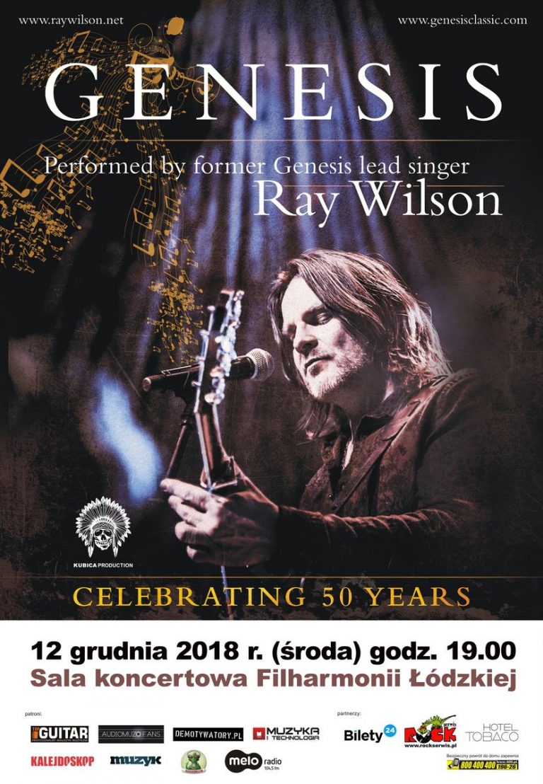 Ray Wilson – 50 lat Genesis, koncert w Łodzi | EventPack koncerty ...