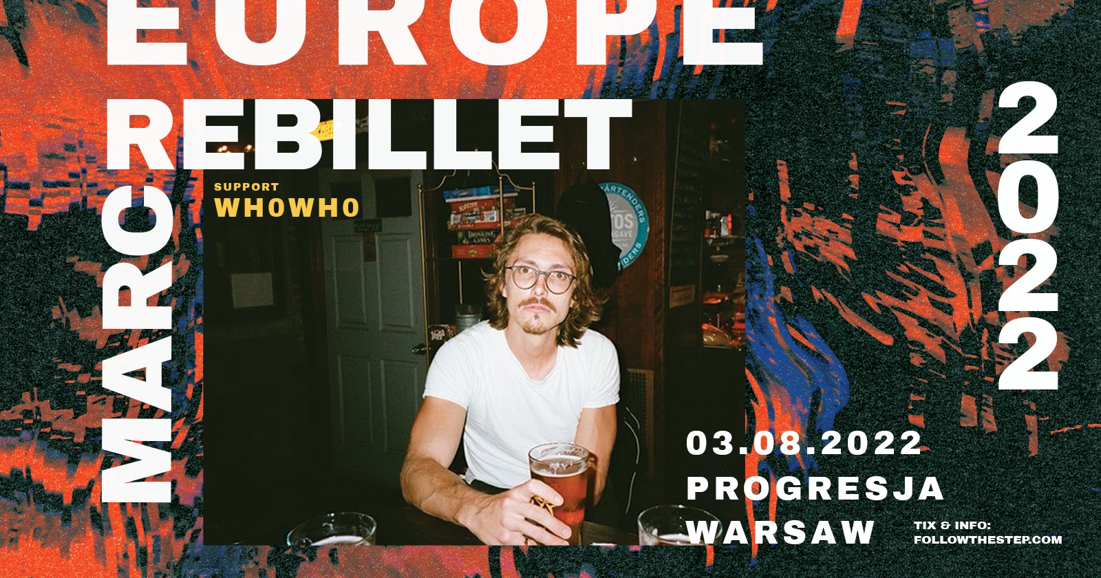 Koncert | Marc Rebillet / Europe 2022 Tour • 3 sierpnia 2022 • Warszawa