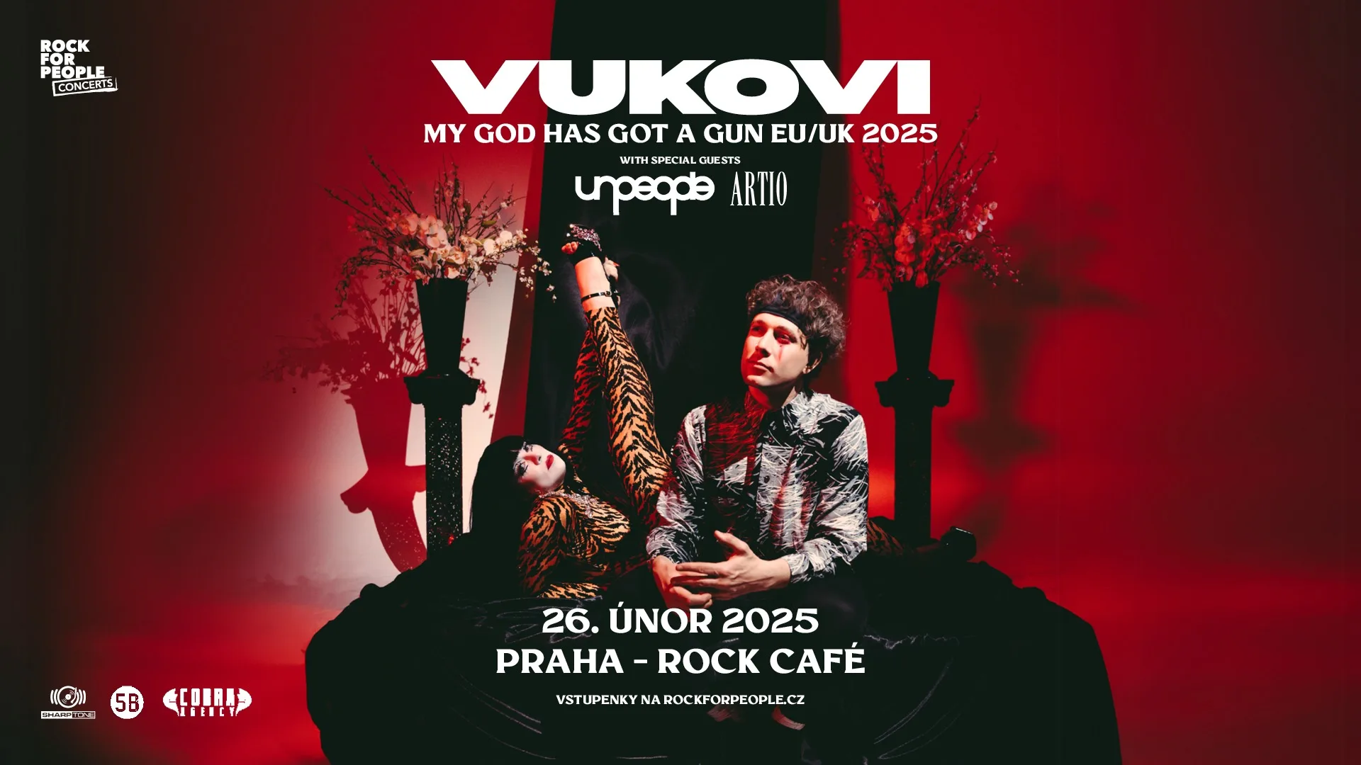 VUKOVI (UK) + Goście specjalni: Unpeople, Artio - Rock Café Praga ...