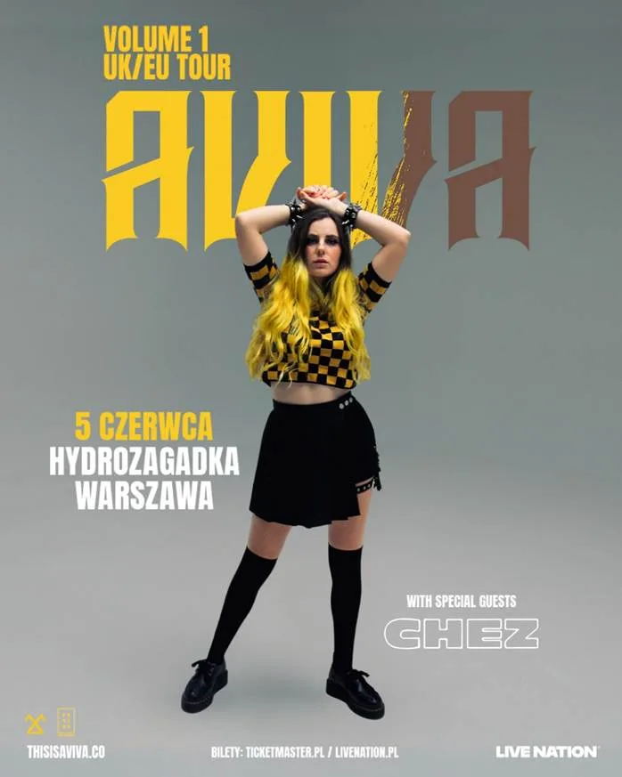 AViVA 5.06.2025 – Klub Hydrozagadka, Warszawa | EventPack koncerty ...