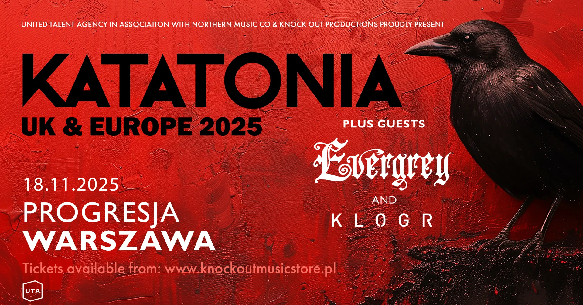 Królowie mrocznego metalu z Katatonii znowu w Polsce! | EventPack koncerty, fotorelacje, zapowiedzi.