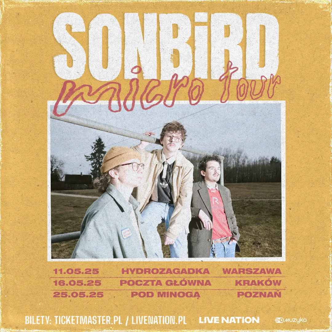 SONBIRD micro tour | EventPack koncerty, fotorelacje, zapowiedzi.