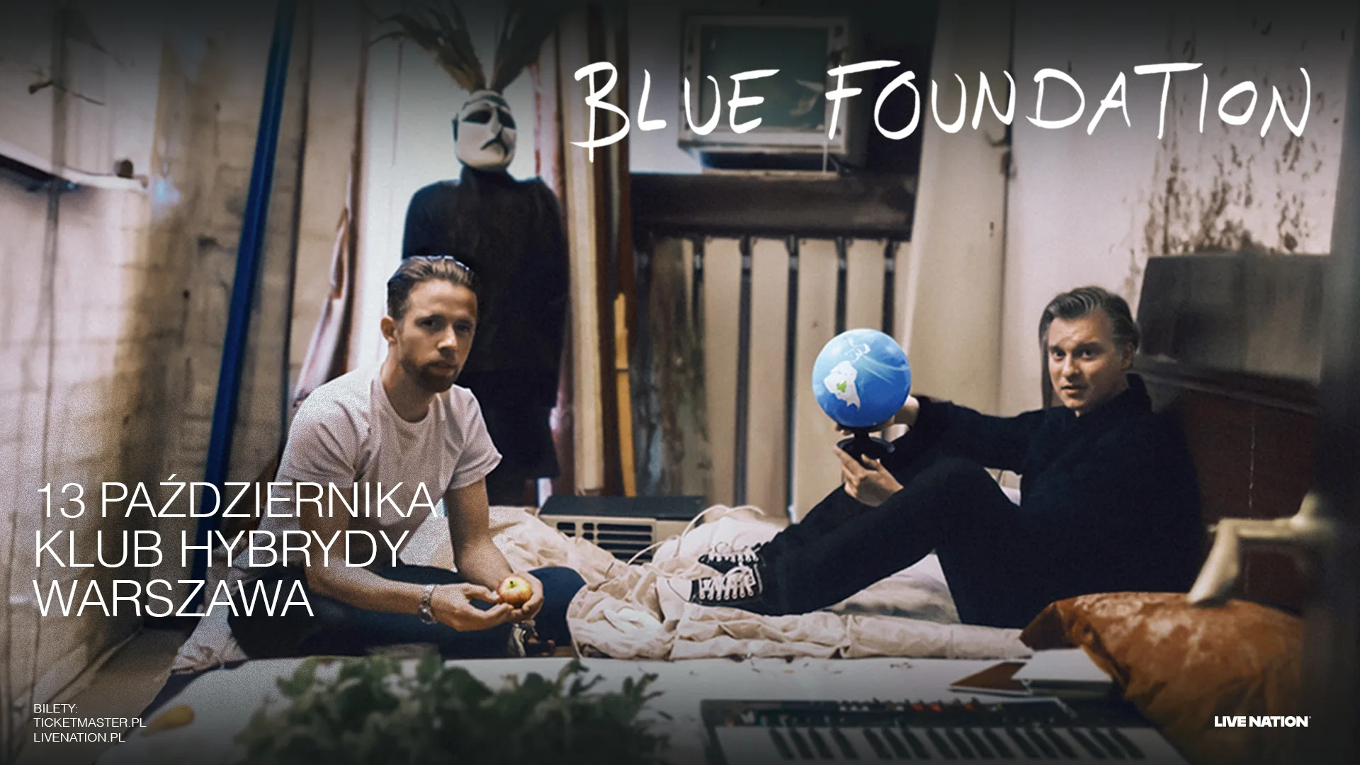 BLUE FOUNDATION 13.10.2025 – Klub Hybrydy, Warszawa | EventPack koncerty, fotorelacje, zapowiedzi.