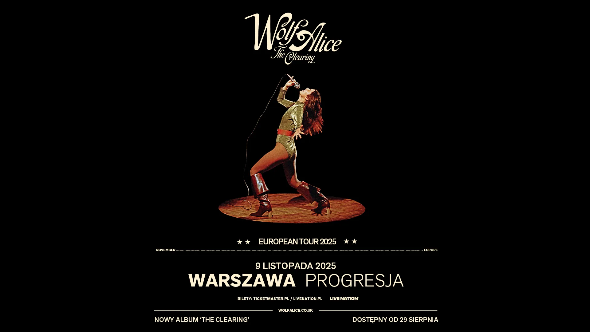 WOLF ALICE 09.11.2025 – Klub Progresja, Warszawa | EventPack koncerty, fotorelacje, zapowiedzi.